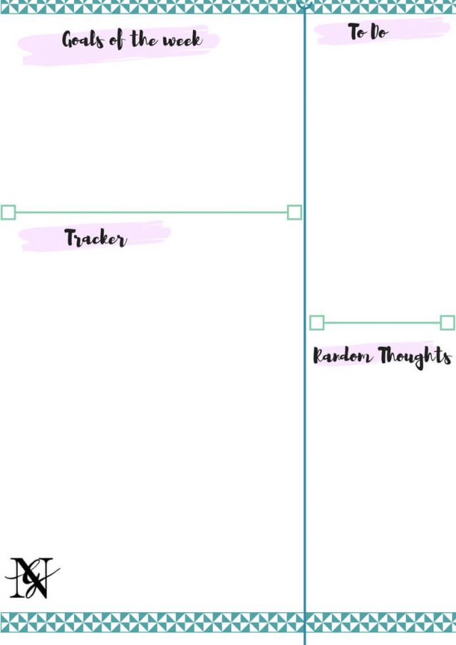 How to Set Up Your Monthly Planner with Free Printables