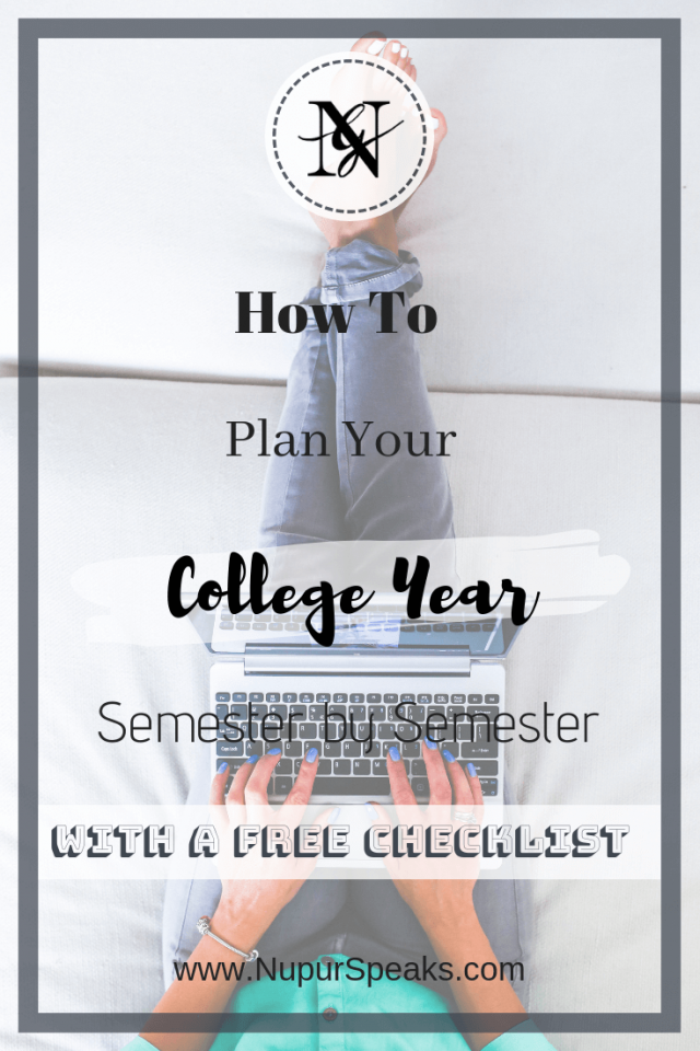 How To Plan Your College Year - Semester By Semester