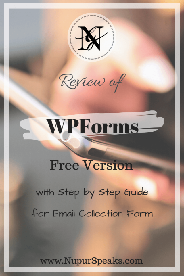 Review of WPForms Free Version with Step by Step Guide for Email ...