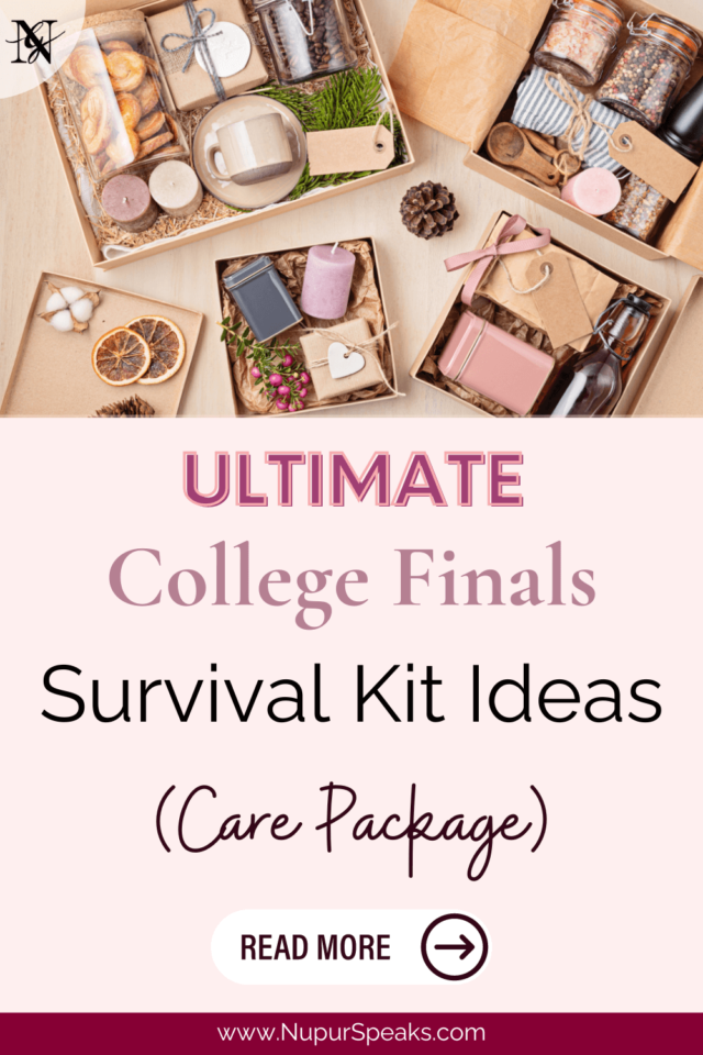 Ultimate College Finals Survival Kit Ideas (Care Package)