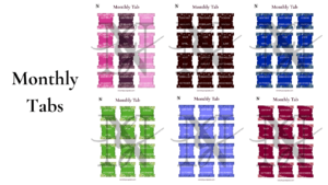 Best Dividers and Planner Tabs (Printable and Digital)